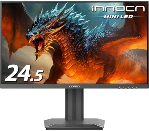 Amazon.com: INNOCN 24.5" 2K QHD 2560 x 1440P 240Hz Monitor, Gaming ...