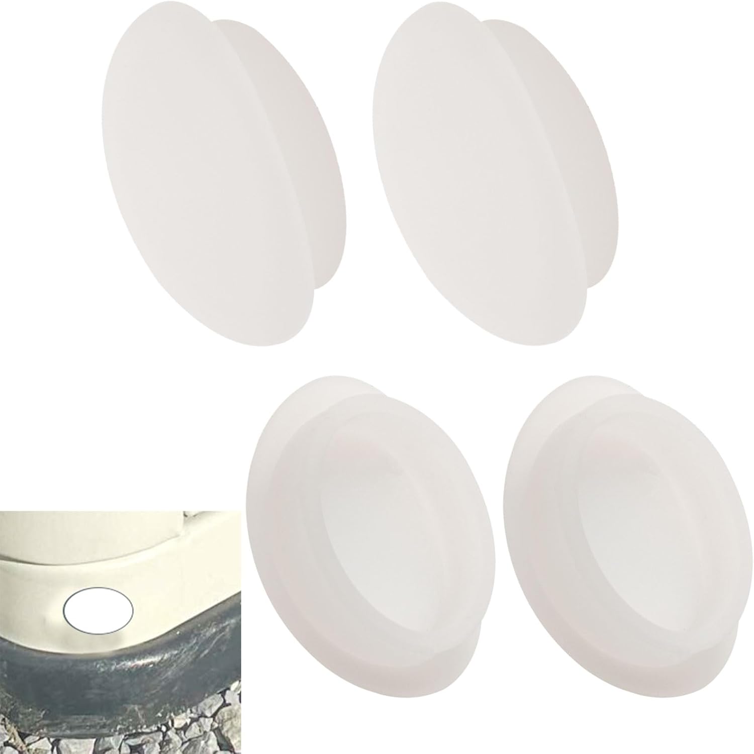 Amazon.com: MWEDP 4 Pack Hole Plug Kit Compatible with Generac Whole ...