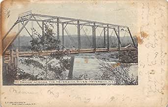 Bridge Across the Neversink River Neversink, New York, Postcard at ...