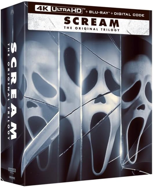 Scream: The Original Trilogy [Blu-ray] : David Arquette, Drew Barrymore ...