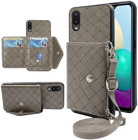 Amazon.com: Furiet Compatible with Samsung Galaxy A02 Wallet Case with ...