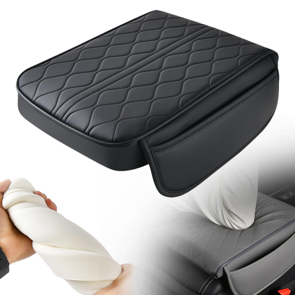Amazon.com: Memory Foam Car Armrest Cushion, 2025 Upgraded Car Armrest ...