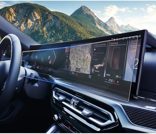 Amazon.com: YEE PIN 2024 2023 BMW X7 Tempered Glass Screen Protector ...