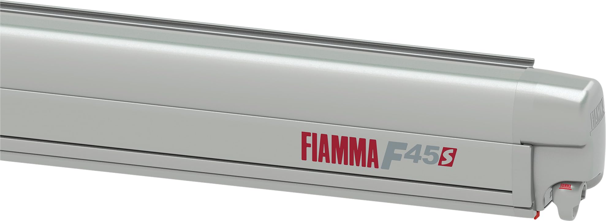 Fiamma F45 S Winch Awning Wind Out 260 Titanium Case Royal Grey Fabric ...