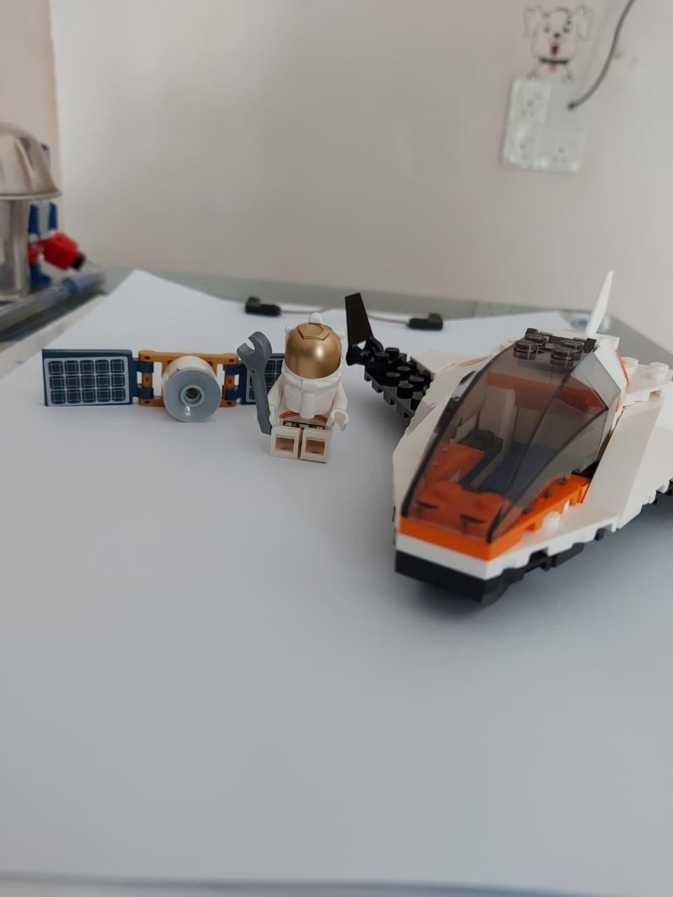 LEGO 60224 Satellite Service Mission,Multicolor, 84 Pcs : Amazon.in ...