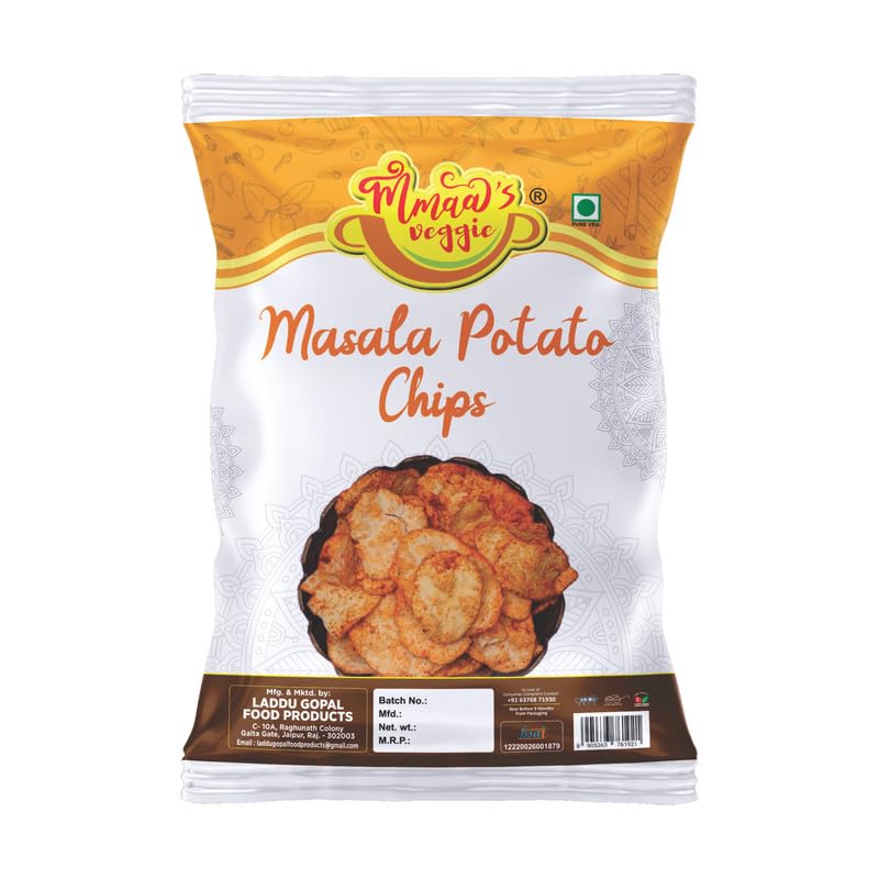 Mmaa's Veggie Potato Chips India's Masala Magic Flavour, Crunchy PATTA ...