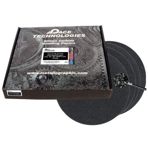 Amazon.com: Pace Technologies SIC-080P14-25, 14" 80 Grit SiC PSA ...