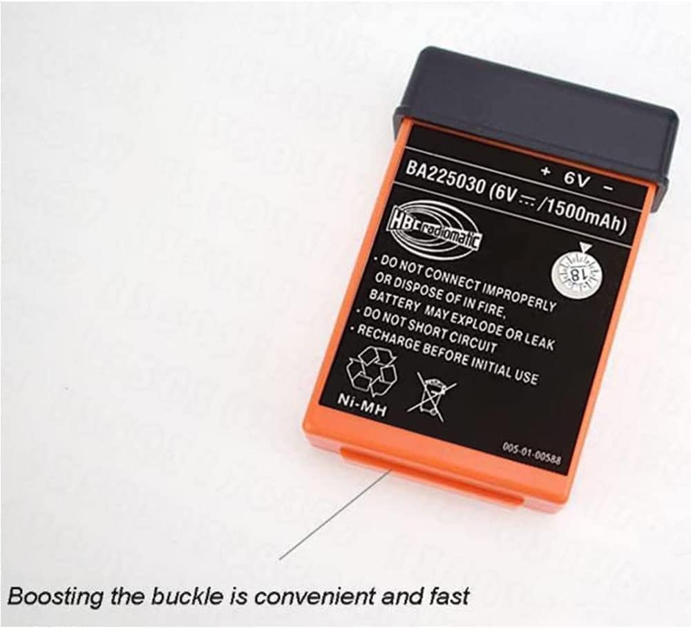 XIAOXX (2 Pack) Ni-Mh Rechargeable Battery for HBC Radiomatic 6V ...