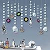 Amazon.com: Cheerland Iridescent Disco Garland Holographic Disc Banner ...