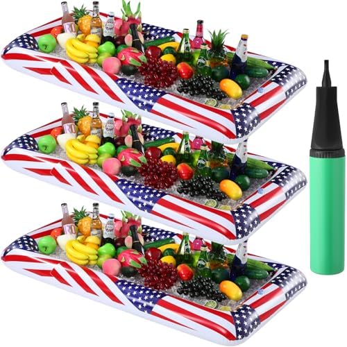 Amazon.com: Sloosh 2-Pack Inflatable Serving Bars Cooler - Leaf Pattern ...