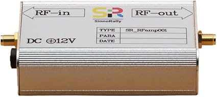 Amazon.com: 1Pc New Low Noise RF preamplifier 25-30dB, 9KHz-6GHz ...