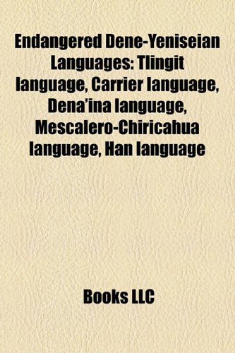 Endangered Dene-Yeniseian Languages : LLC, Books: Amazon.it: Libri