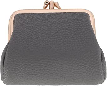 Julia Buxton Women's Vegan Leather Triple Frame Coin Purse Wallet ...