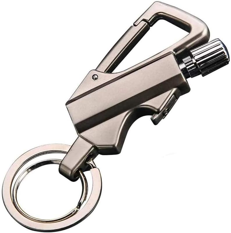Amazon.com: BIASTNR Permanent Metal Lighter, Lighter Keychain Outdoor ...