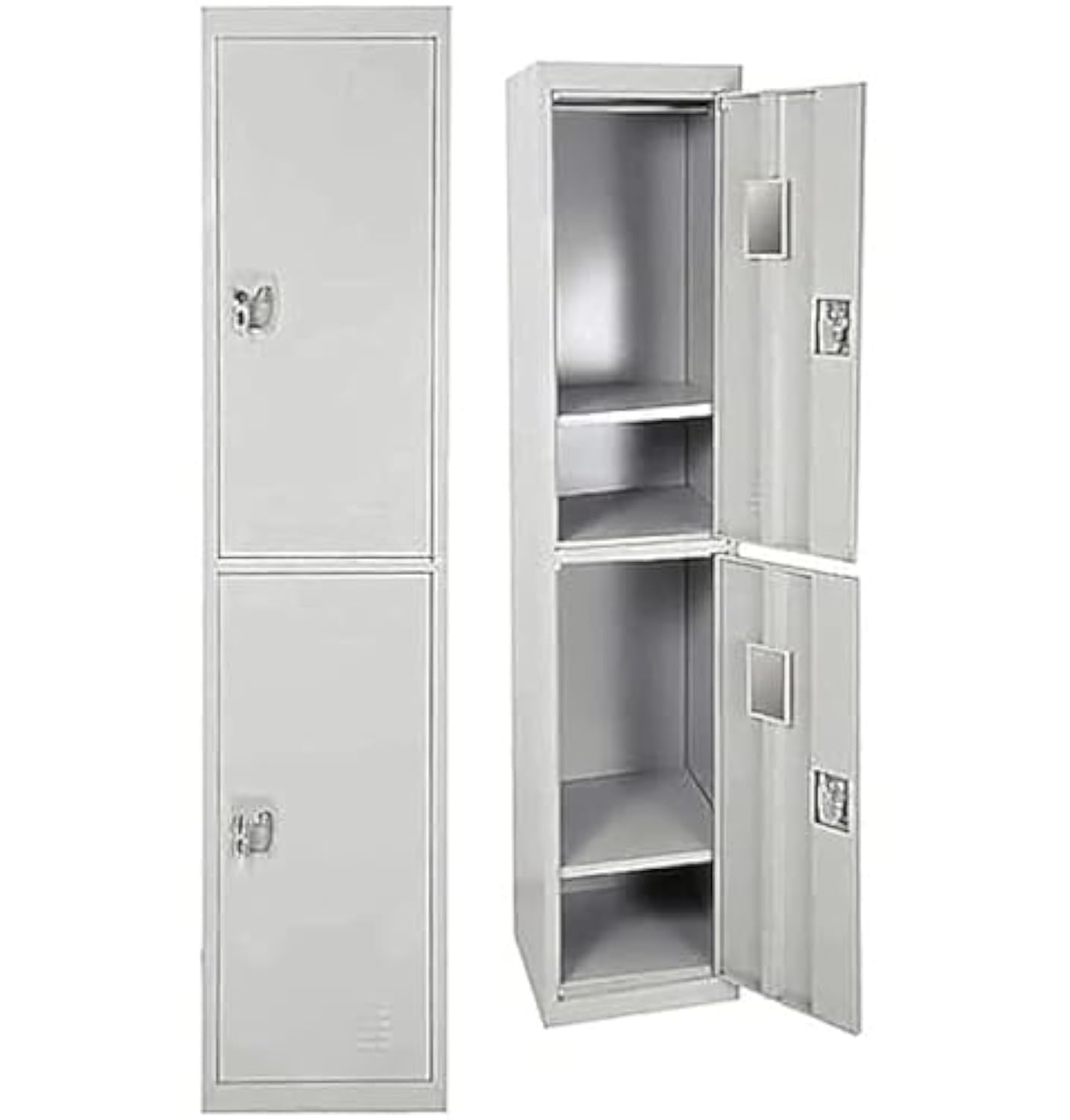 Heavy Duty Metal Cabinets (Single Double Door, 2): Buy Online at Best ...