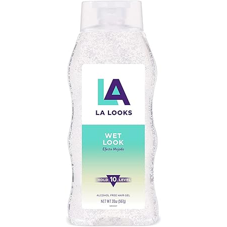 Amazon.com : La Looks Gel #9 Mega Mega 20 Ounce (Yellow) (591ml) (2 ...