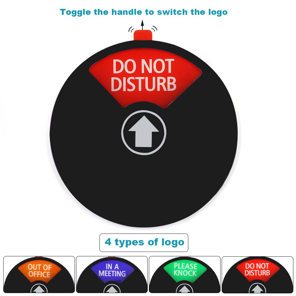 Snapklik.com : 2Pcs 6 Inch Conference Sign For Offices, Privacy Sign ...