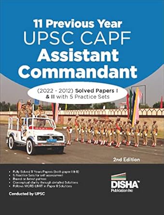 11 Previous Year UPSC CAPF Assistant Commandant (2022 - 2012) Solved ...
