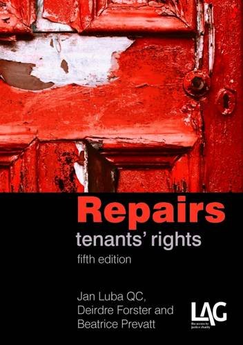 Repairs: Tenants' Rights: Amazon.co.uk: Forster, Deirdre, Prevatt ...