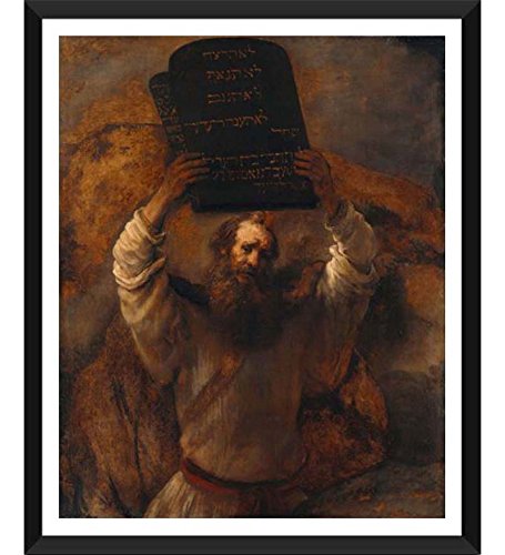 Tallenge Old Masters Collection - Moses with the Ten Commandments by ...