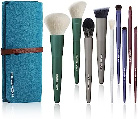 Amazon.com: Makeup Brushes, EIGSHOW 5 Color Essential Travel Makeup ...