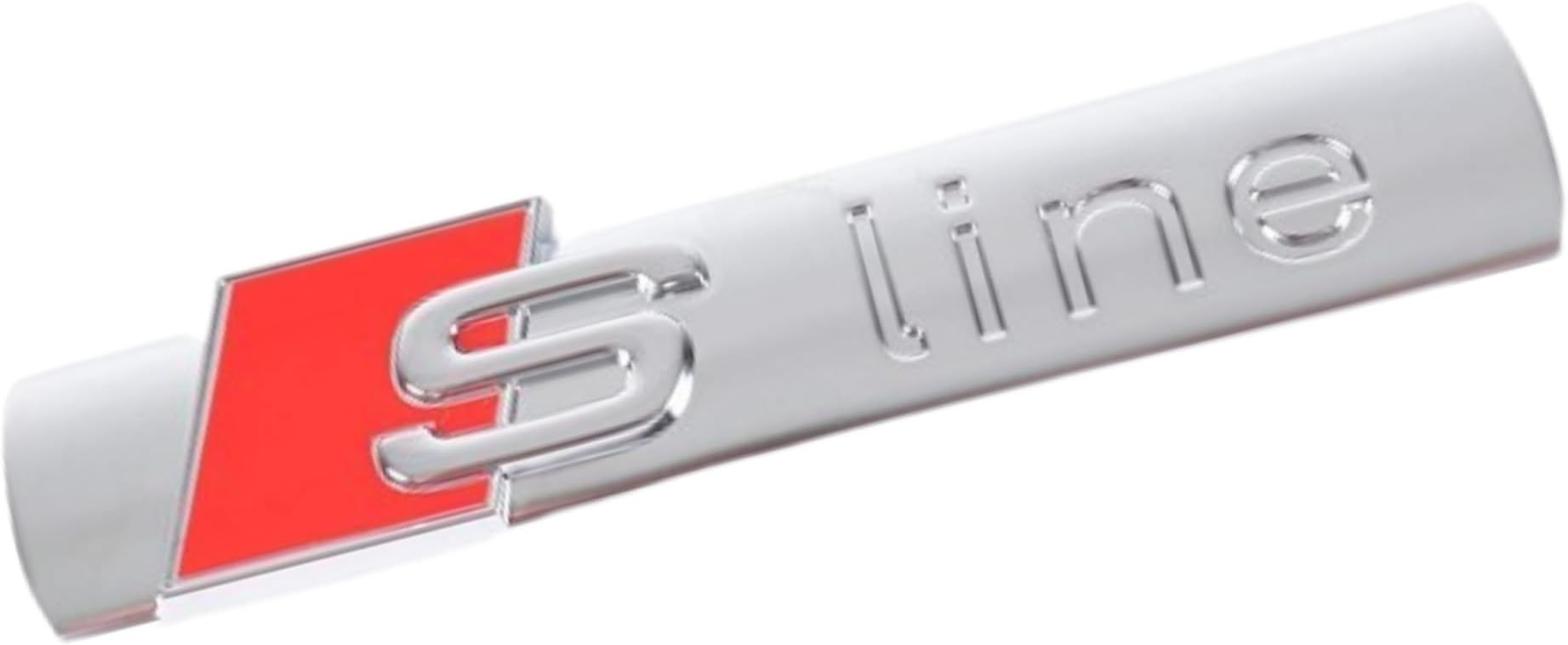 6 Stücke Emblem 3D Sport Logo, für S Line Emblem Aufkleber, für S Line ...