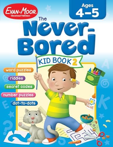 The Never-Bored Kid Book 2 Ages 4-5 : Evan-Moor Educational Publishers ...