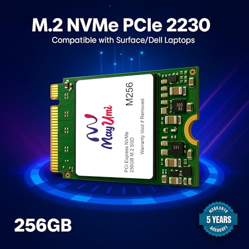 MAYUMI MYNEX 256GB M.2 NVMe (2230) Mini Internal SSD - PCIe Gen 3x4, 3D ...