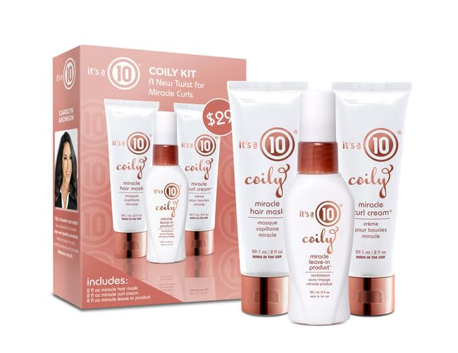 Amazon.com : It's a 10 Haircare It's a 10 Coily Collection Trial Kit ...