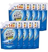 Amazon.co.jp: オキシクリーン パワーリキッド 大容量 詰め替え 940ml ×4個 セット/液体 香り付き オキシ漬け 酸素系 衣類 漂白剤 (漂白/消臭/除菌 抗菌) 洗濯洗剤 ...