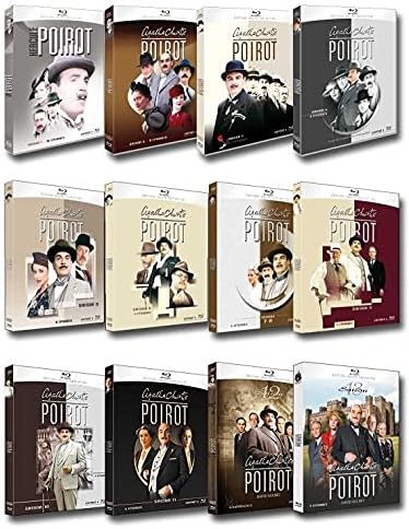 PACK INTEGRALE HERCULE POIROT BLU RAY - Saison 1 à 13 - Exclu Internet ...