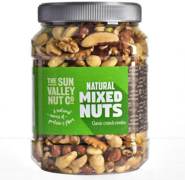 The Sun Valley Nut Co Natural Mixed Nuts - 1kg : Amazon.co.uk: Grocery