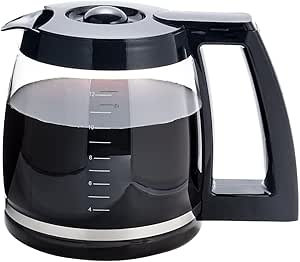 Jarra de vidrio de 12 tazas para cafetera Cuisi-nart DGB-400 de repuesto para olla DCC-1200PRC ...