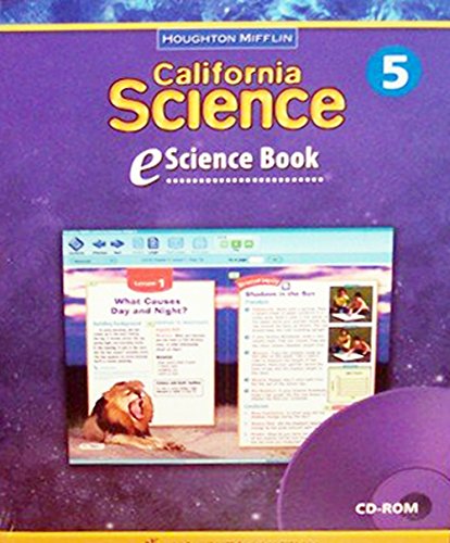 Cacience Book, Level 5: Houghton Mifflin Science California: Houghton Mifflin Company ...