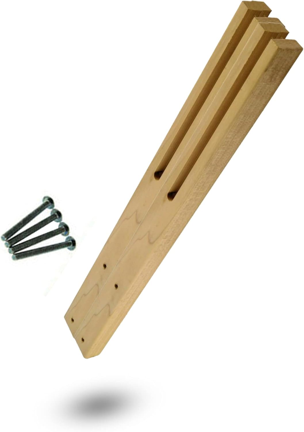 RTS Large Pair Of Headboard Struts Wood Legs Heavy Duty Wooden With ...