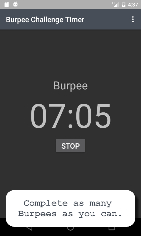 Burpee Challenge Timer - App on Amazon Appstore