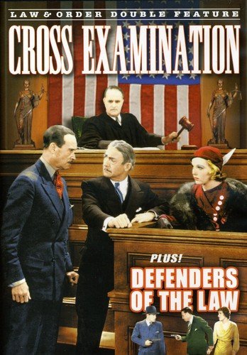 Amazon.com: Cross Examination (1932) / Defenders of The Law (1931) (Law ...