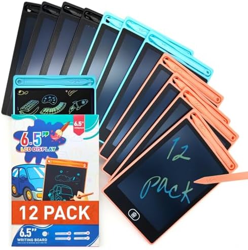 Amazon.com: DJZZ 12 Pack 8.5 Inch LCD Writing Tablet, Colorful Drawing ...