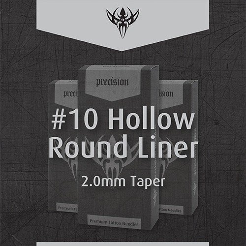 Amazon.com: Precision Needles, Tattoo Needles #10 (0.30mm) Hollow Point ...