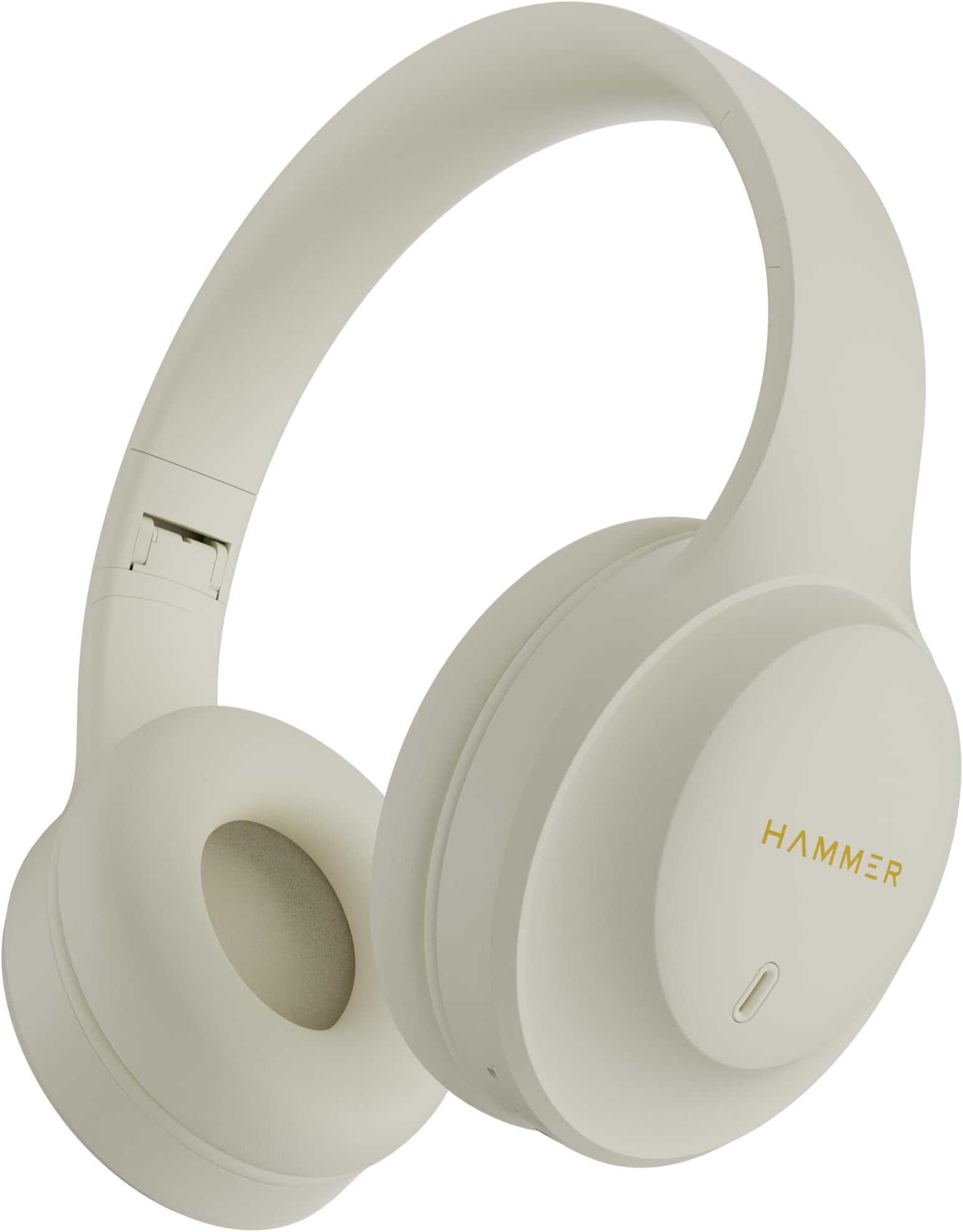 HAMMER Vibe ENC Bluetooth Headphone, 40mm Driver, Dual Pairing, 50hrs ...