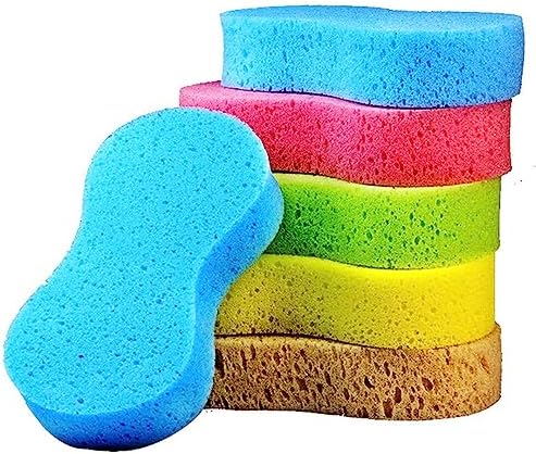 Expanding Sponges Car Wash Sponge Super Absorbent Foam Scrubber Jumbo ...