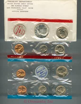 1968 US Mint Set at Amazon's Collectible Coins Store