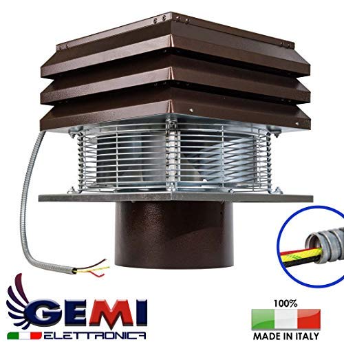 Chimney Fan for Round 25 cm 250 mm Flue Electric Chimney Fan Chimney ...