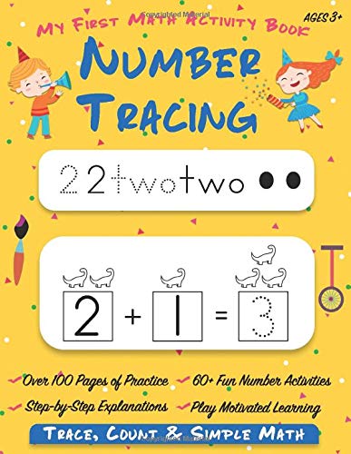 Buy Number Tracing | My First Math Activity Book: Learn to Trace, Count ...