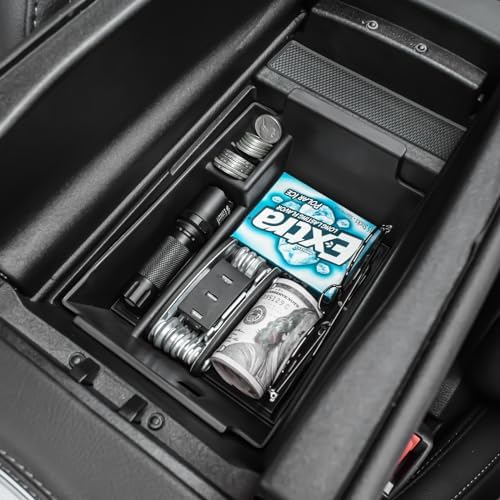 Amazon.com: Car Central Center Console Armrest Storage Box Container ...
