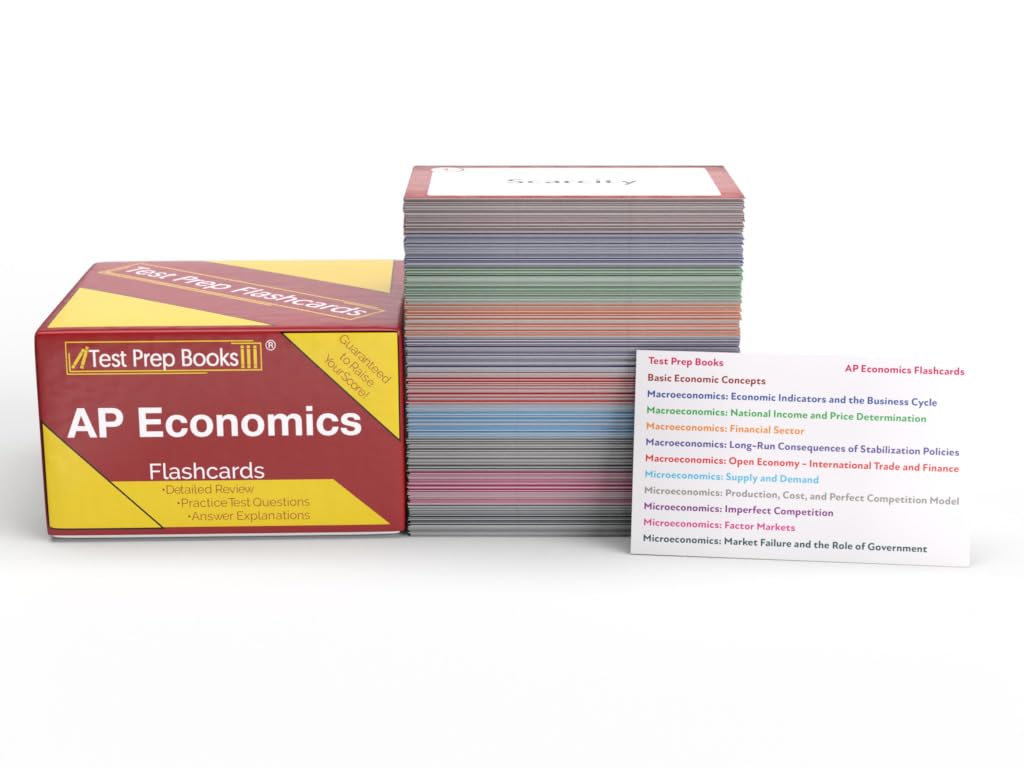 Amazon.com: AP Economics Prep Study Cards: AP Economics Micro and Macro ...