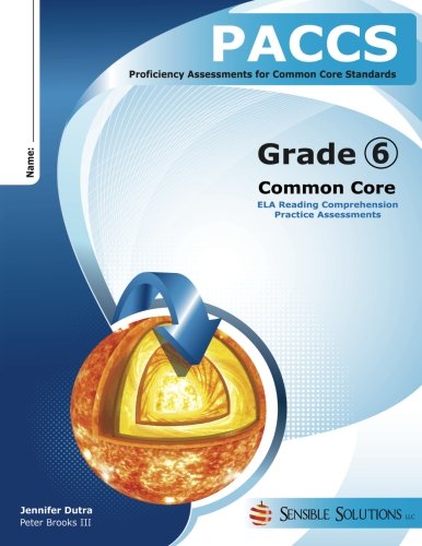 PAACS Grade 6 ELA Common Core Practice Assessments | Amazon.com.br