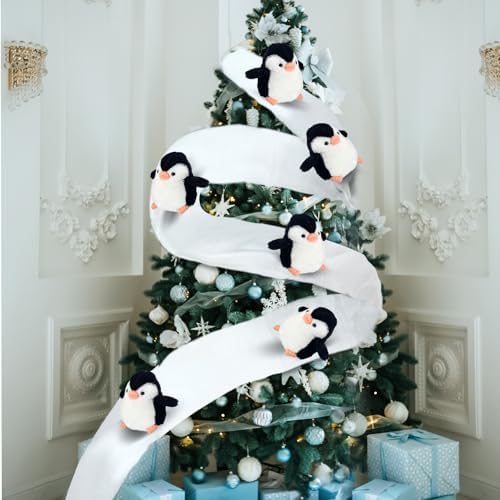 Amazon.com: Liliful 3 Set Christmas Penguin Stairway Holiday Decoration ...