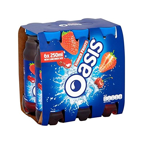 Amazon.com : Oasis Summer Fruits 6 x 250ml (Pack of 4) : Grocery ...