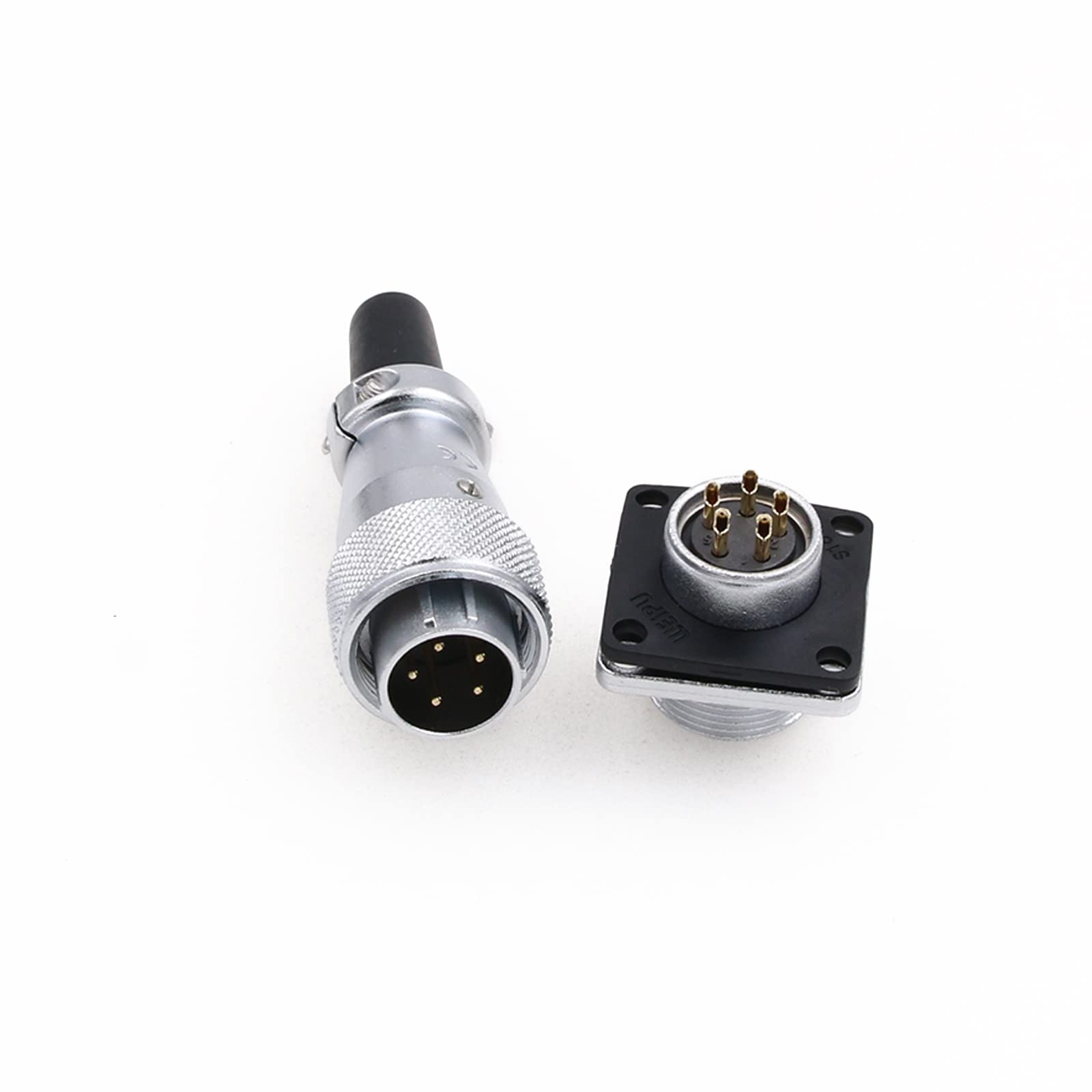 Buy Eonvic WS16 5 Pin Aviation Connector Waterproof Plug Male Female ...